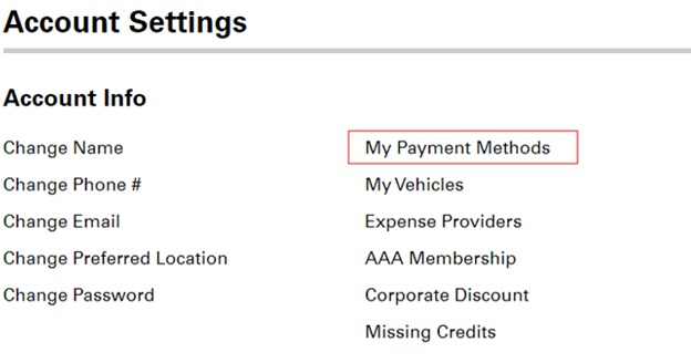 How do I update the payment method linked to my Spot Club account ...