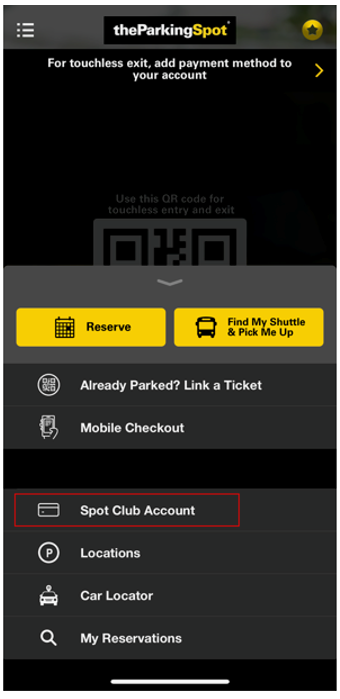 How do I update the payment method linked to my Spot Club account ...